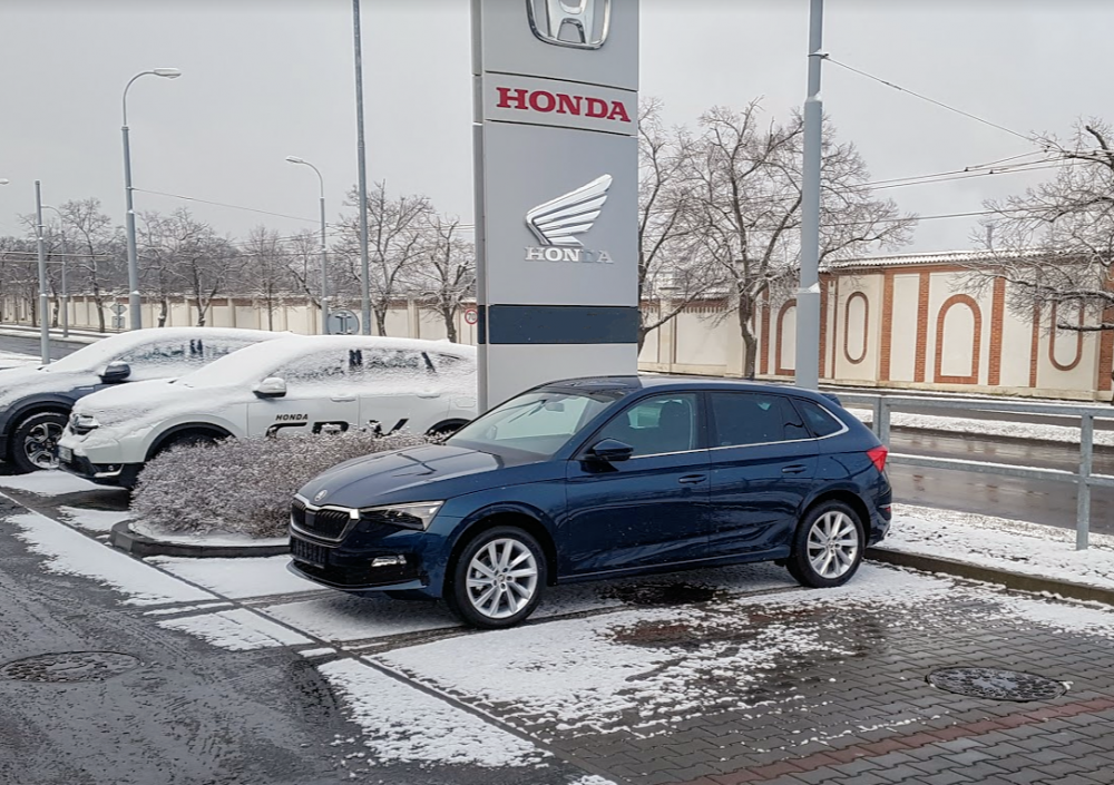 Scala available in Lava Blue / Petrol Blue - Škoda Scala - BRISKODA