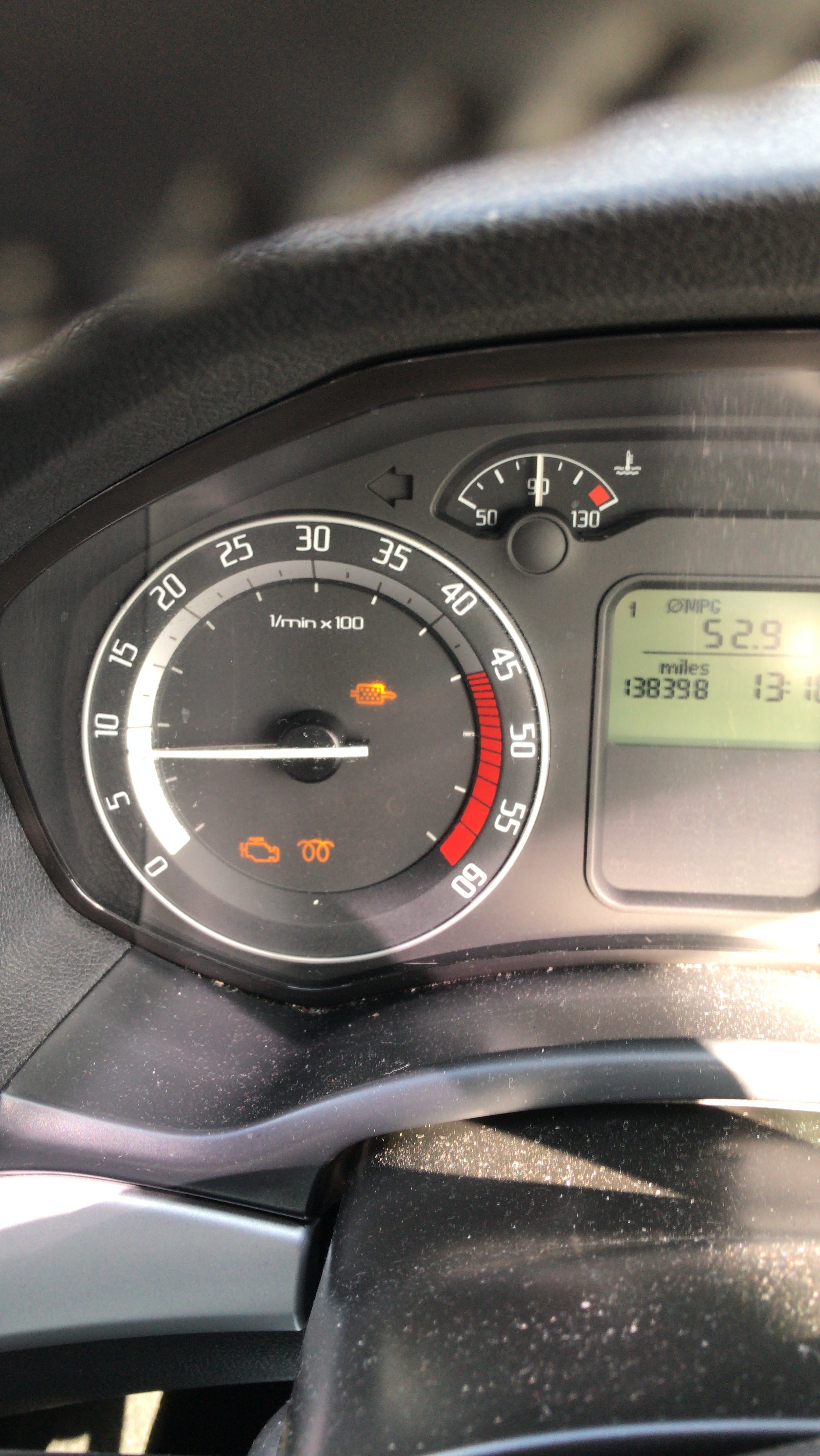 Engine management lights - Skoda Octavia Mk2 (2004 - 2013) - BRISKODA