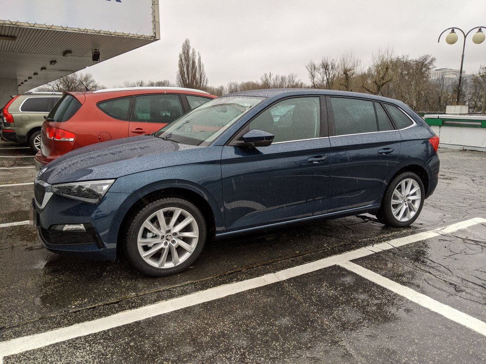 Scala available in Lava Blue / Petrol Blue - Škoda Scala - BRISKODA