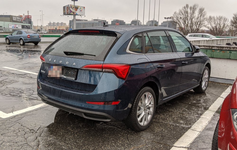 Scala available in Lava Blue / Petrol Blue - Škoda Scala - BRISKODA