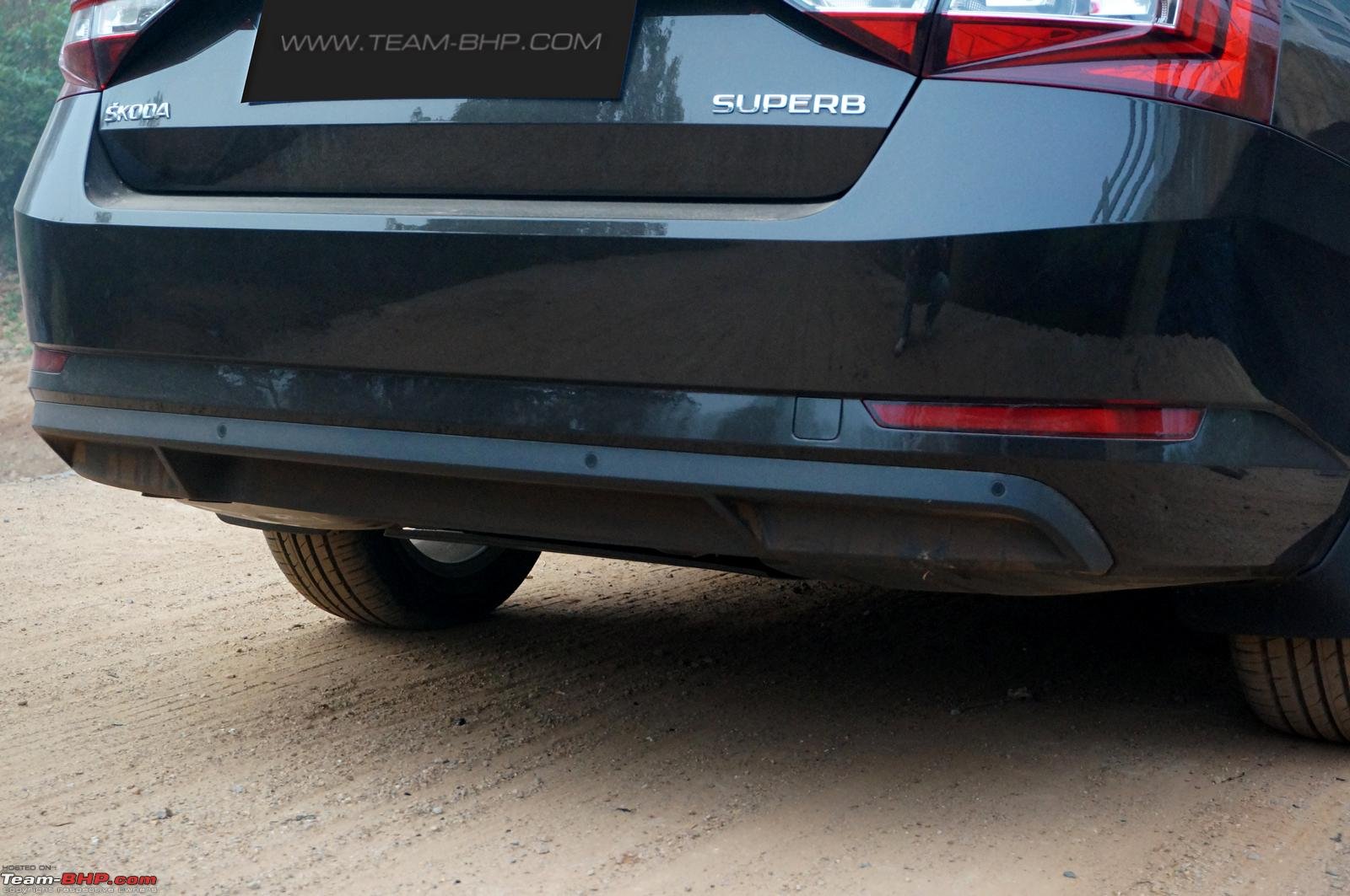 Rear bumper diffuser - Skoda Superb Mk3 (2015 - 2023) - BRISKODA