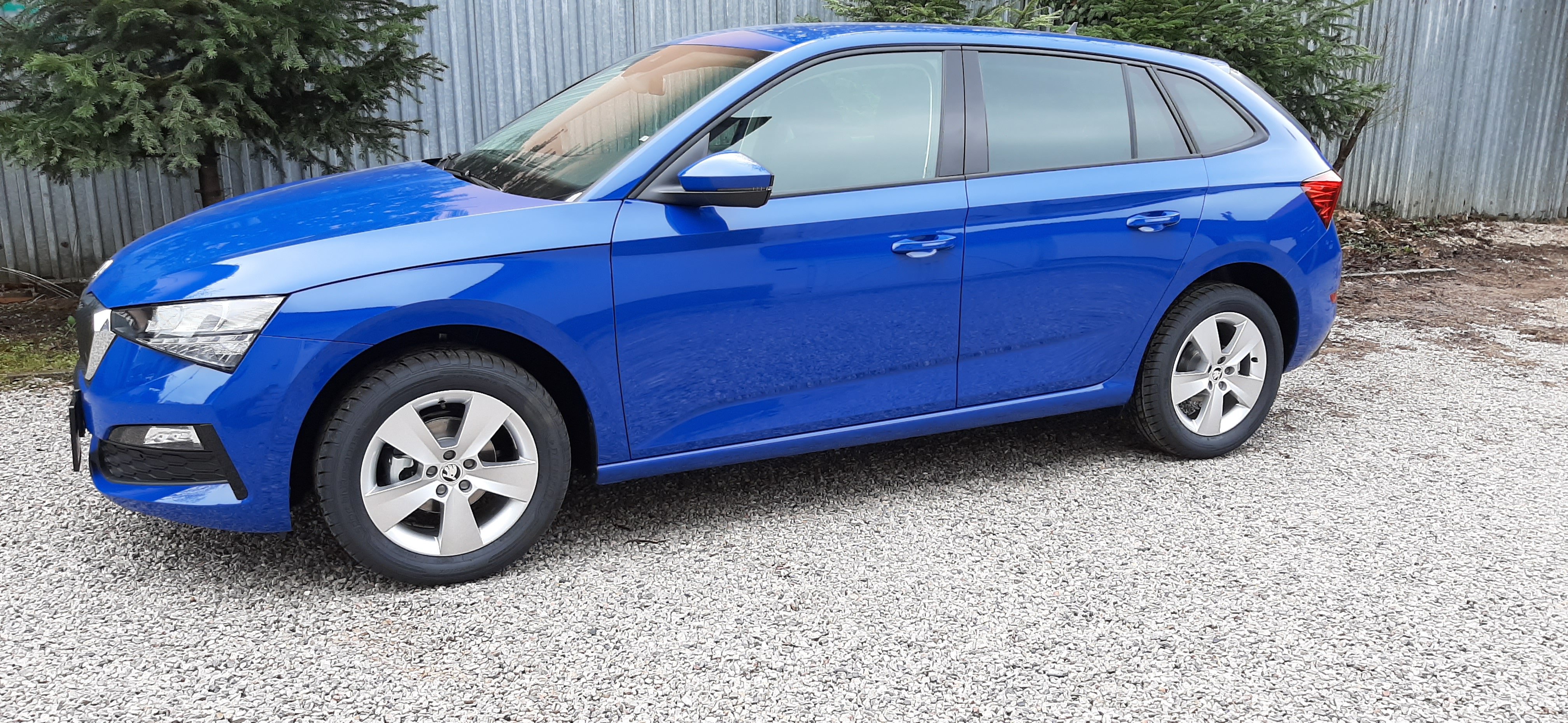 It finally arrived! Skoda Scala 2020 Energy Blue Pearl - Škoda Scala ...