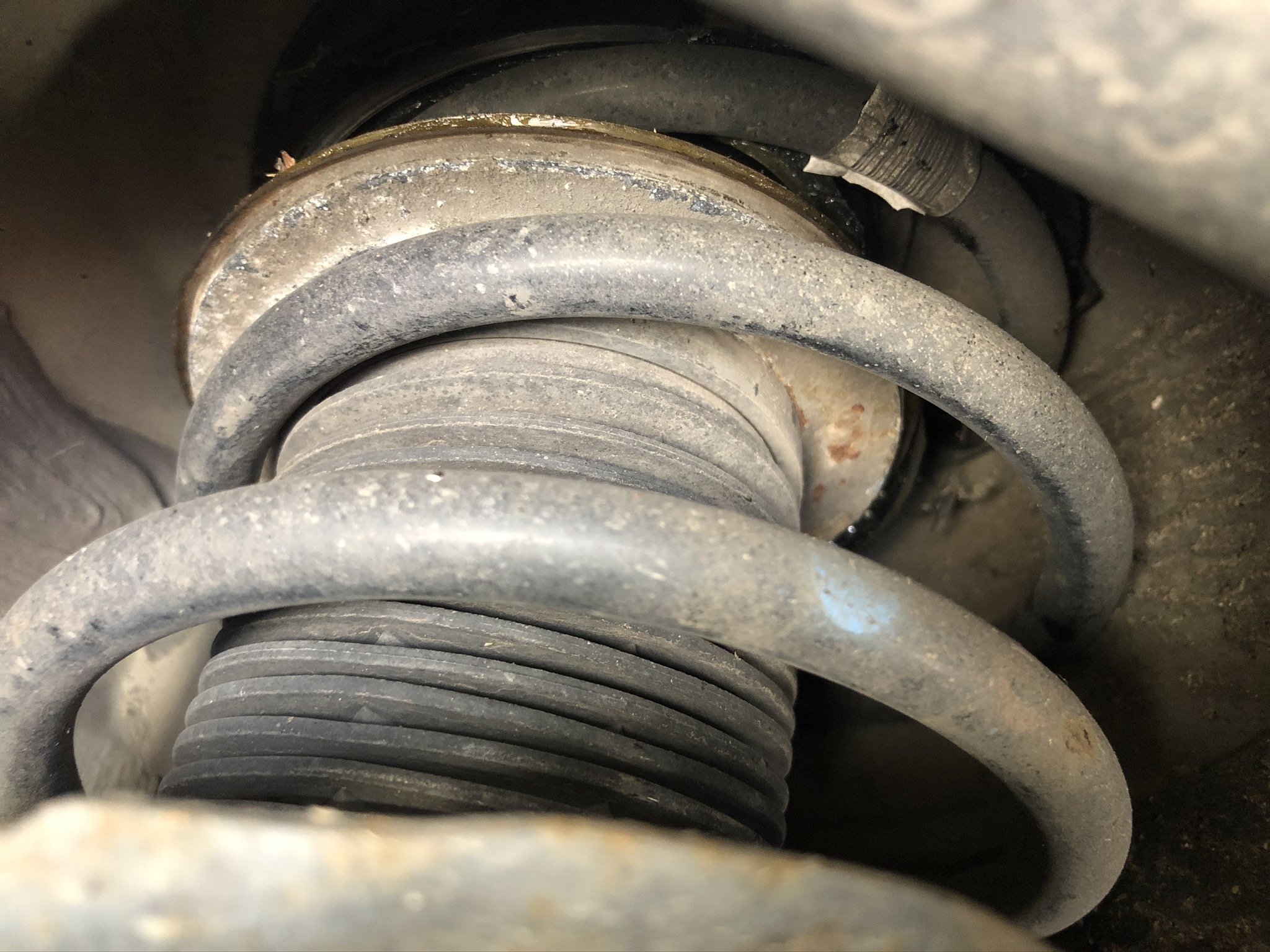 Front suspension spring broken I think Skoda Octavia Mk3 2013 2020 BRISKODA