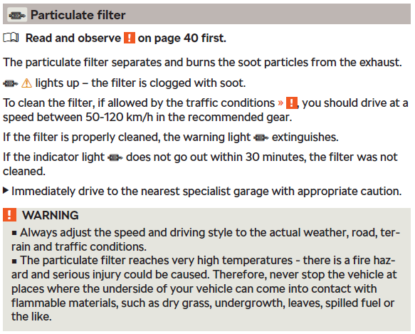 Engine management warning light - Skoda Superb Mk3 (2015 - 2023) - BRISKODA