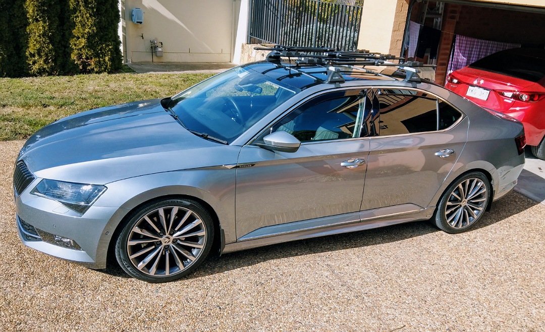 Skoda superb hatchback roof bars store