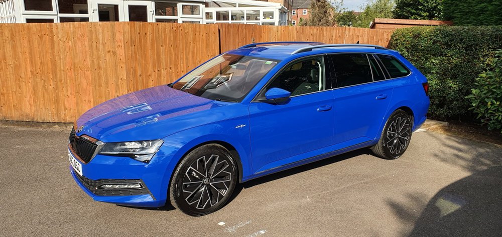 Anybody Ordered Energy Blue? - Skoda Superb Mk III - BRISKODA