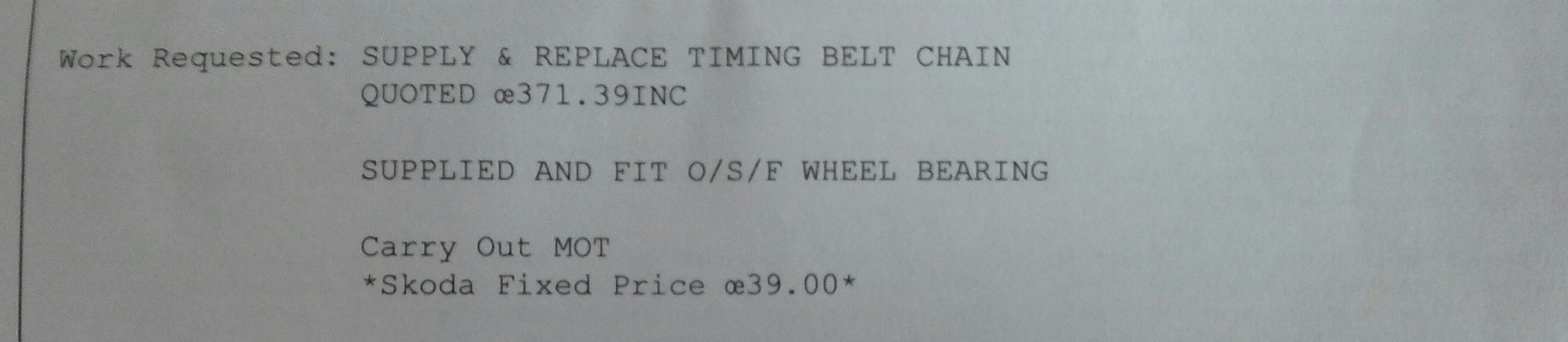 Understanding more about CBZB engine and timing chain replacement ...