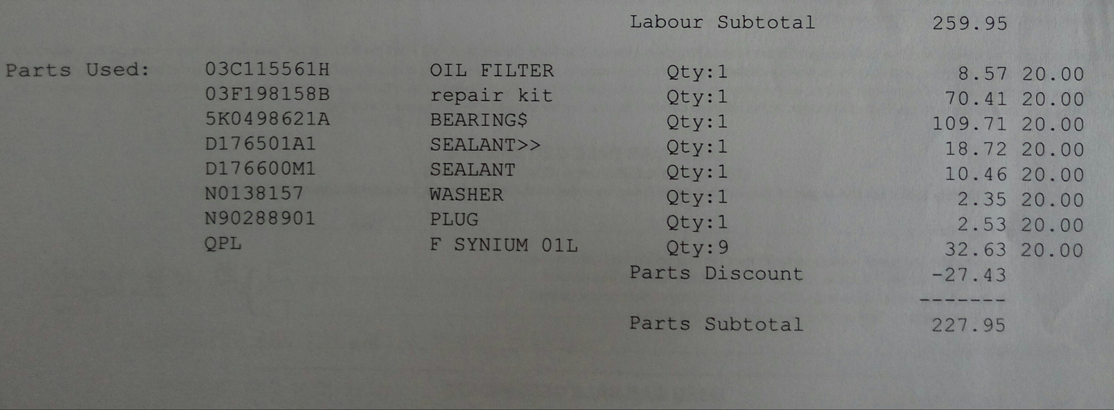 Understanding more about CBZB engine and timing chain replacement ...