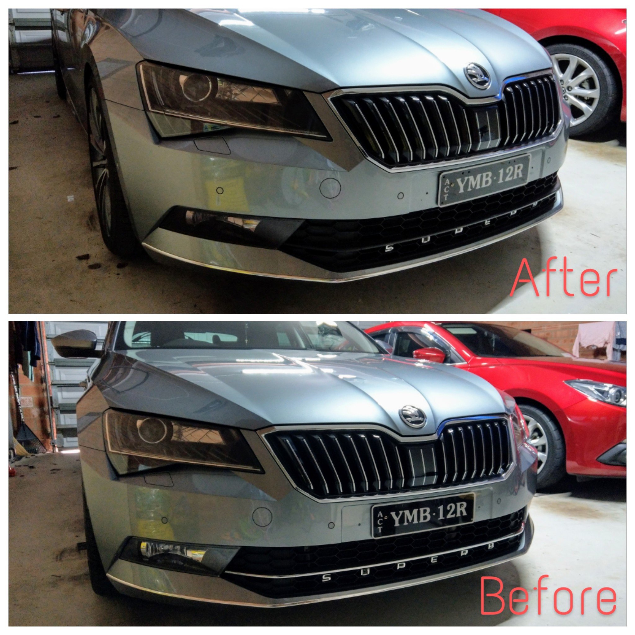 Rear bumper diffuser - Skoda Superb Mk3 (2015 - 2023) - BRISKODA