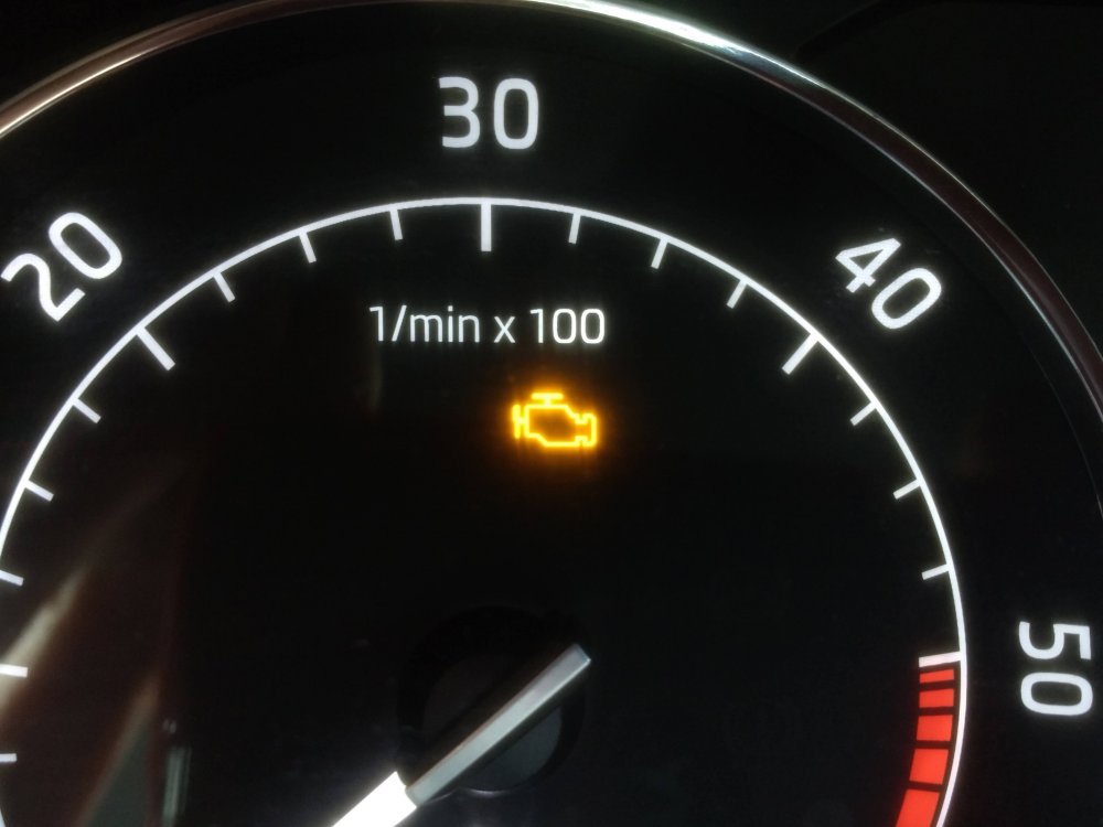 DPF Engine Warning light - Skoda Superb Mk III - BRISKODA