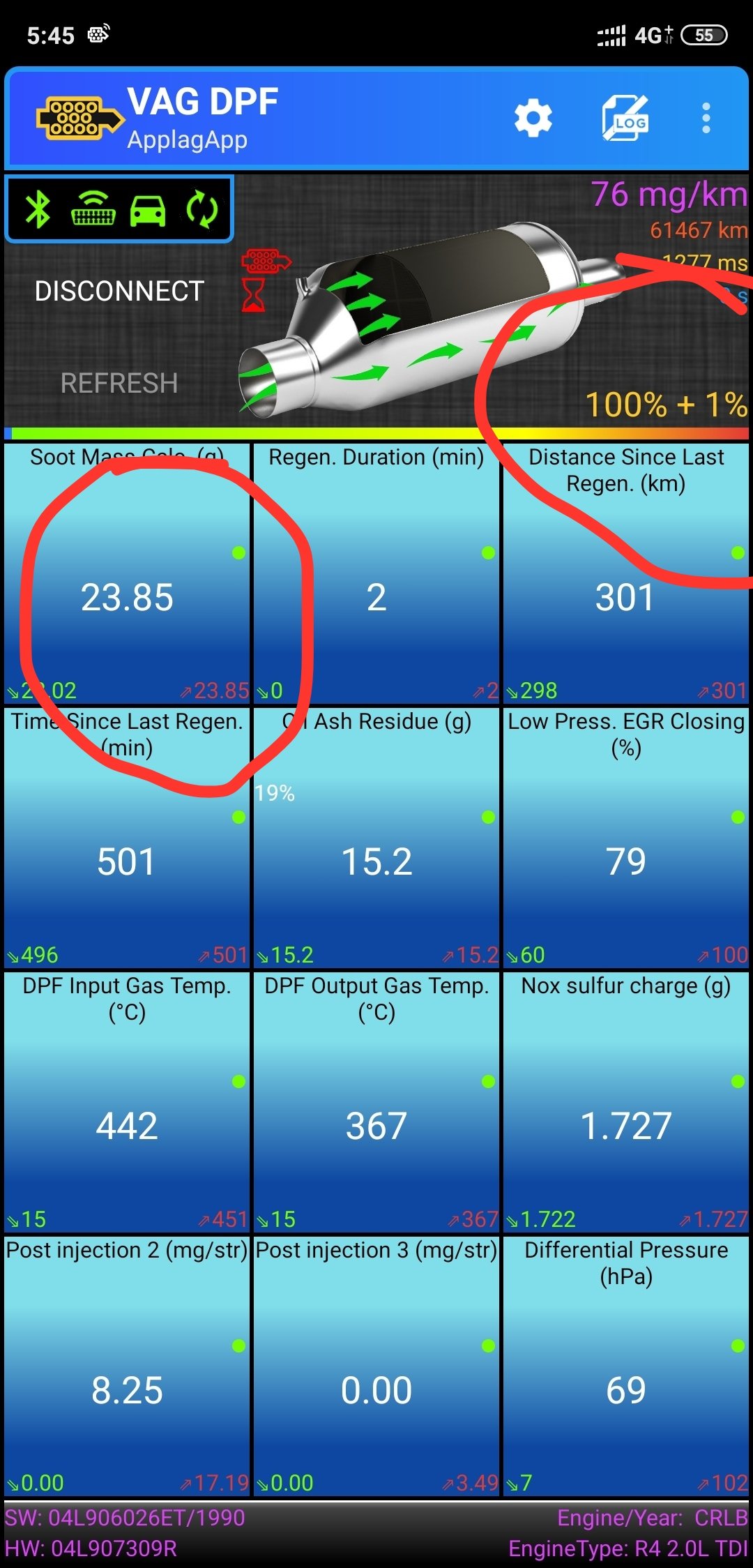 DPF Engine Warning light - Skoda Superb Mk3 (2015 - 2023) - BRISKODA