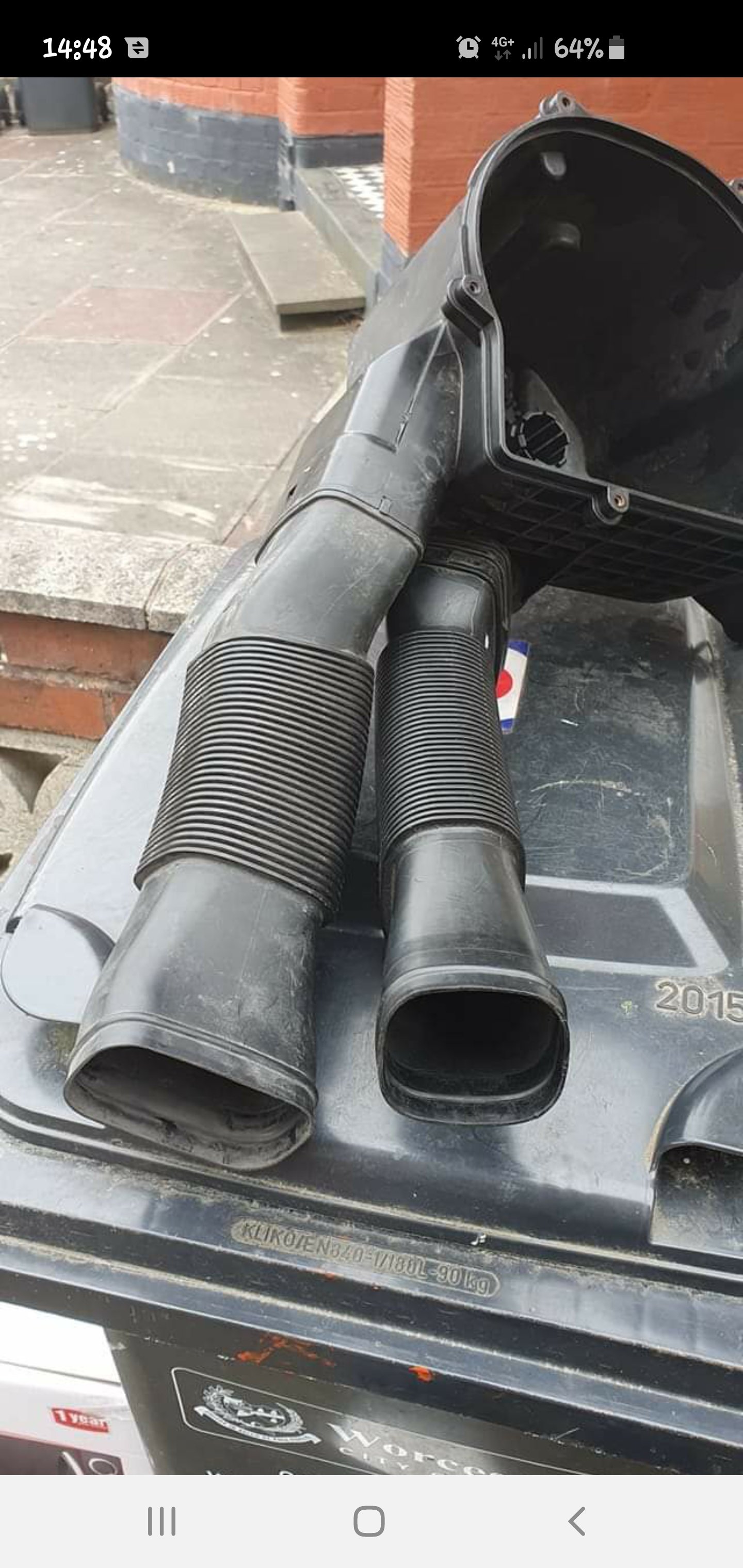 Vrs intake scoop - Skoda Fabia Mk2 (2007-2014) - BRISKODA