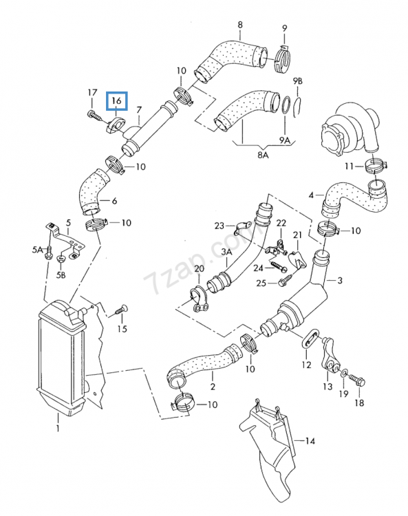 MAP Sensor location - Skoda Fabia Mk2 (2007-2014) - BRISKODA