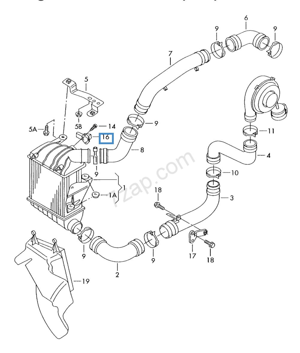 MAP Sensor location - Skoda Fabia Mk2 (2007-2014) - BRISKODA