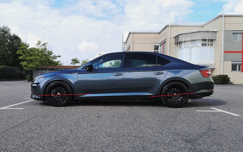 Lowering - Skoda Superb Mk III (2015 - 2023) - BRISKODA