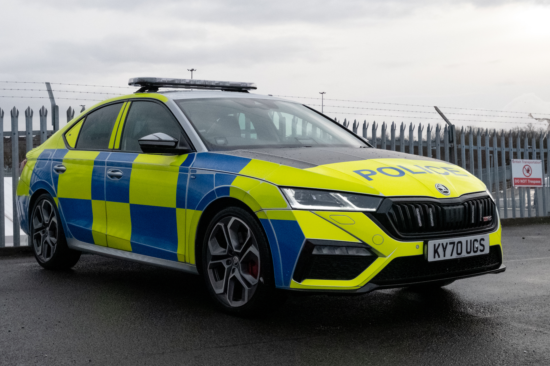 Police Octavia VRS - Skoda Octavia Mk4 (2020 > ) - BRISKODA