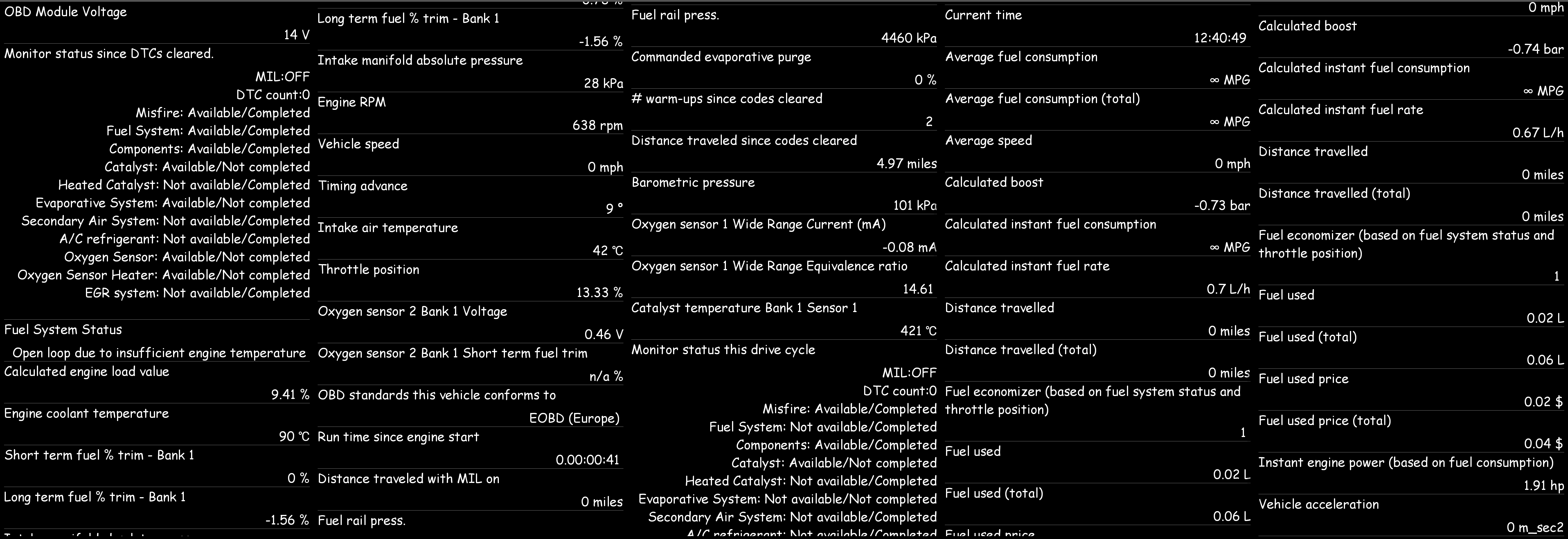 ESP, TP (tire pressure) and warning lights - Skoda Fabia Mk II (2007 ...