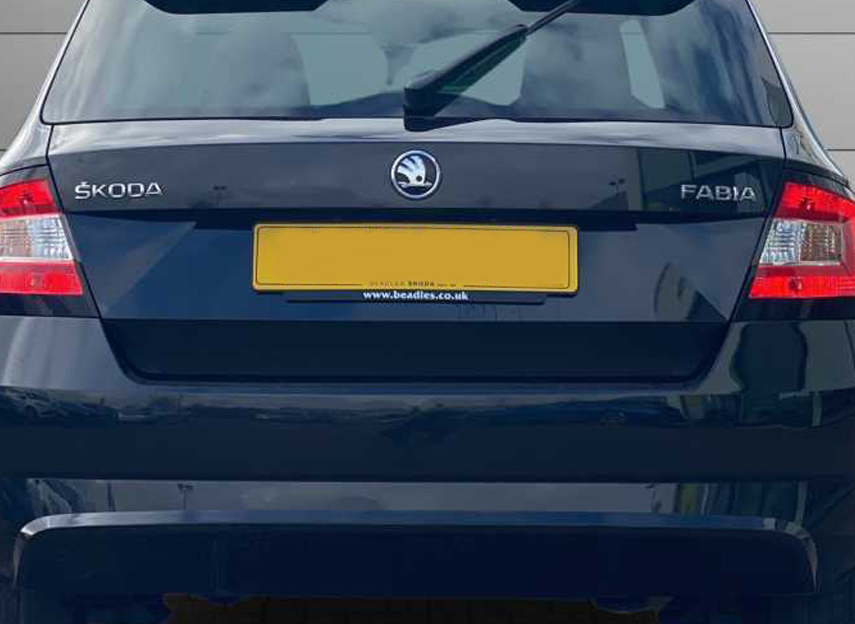 Skoda black lettering - Skoda Fabia Mk3 (2014-2021) - BRISKODA