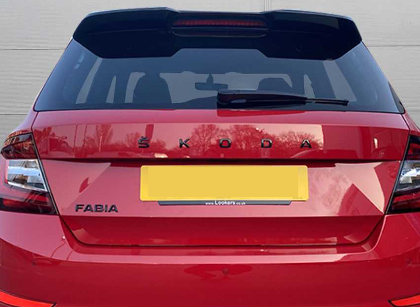 Skoda black lettering - Skoda Fabia Mk3 (2014-2021) - BRISKODA