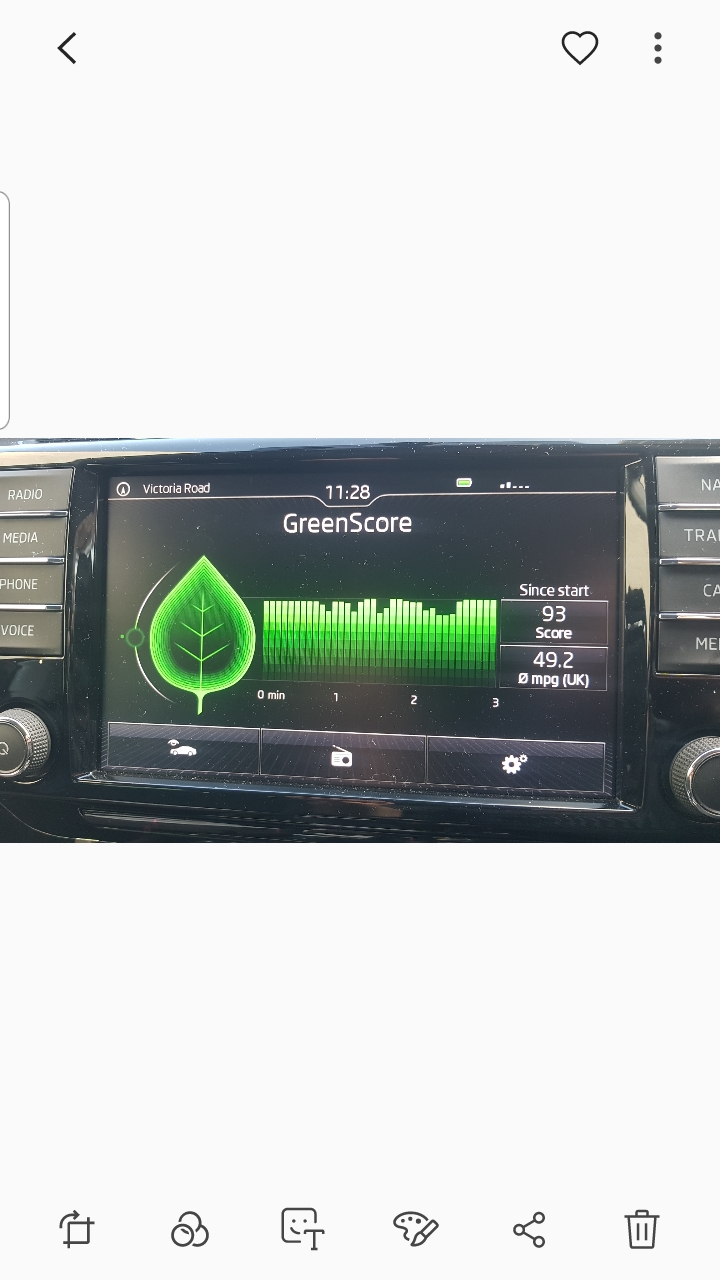 Drivegreen/Greenscore question - Skoda Superb Mk3 (2015 - 2023) - BRISKODA
