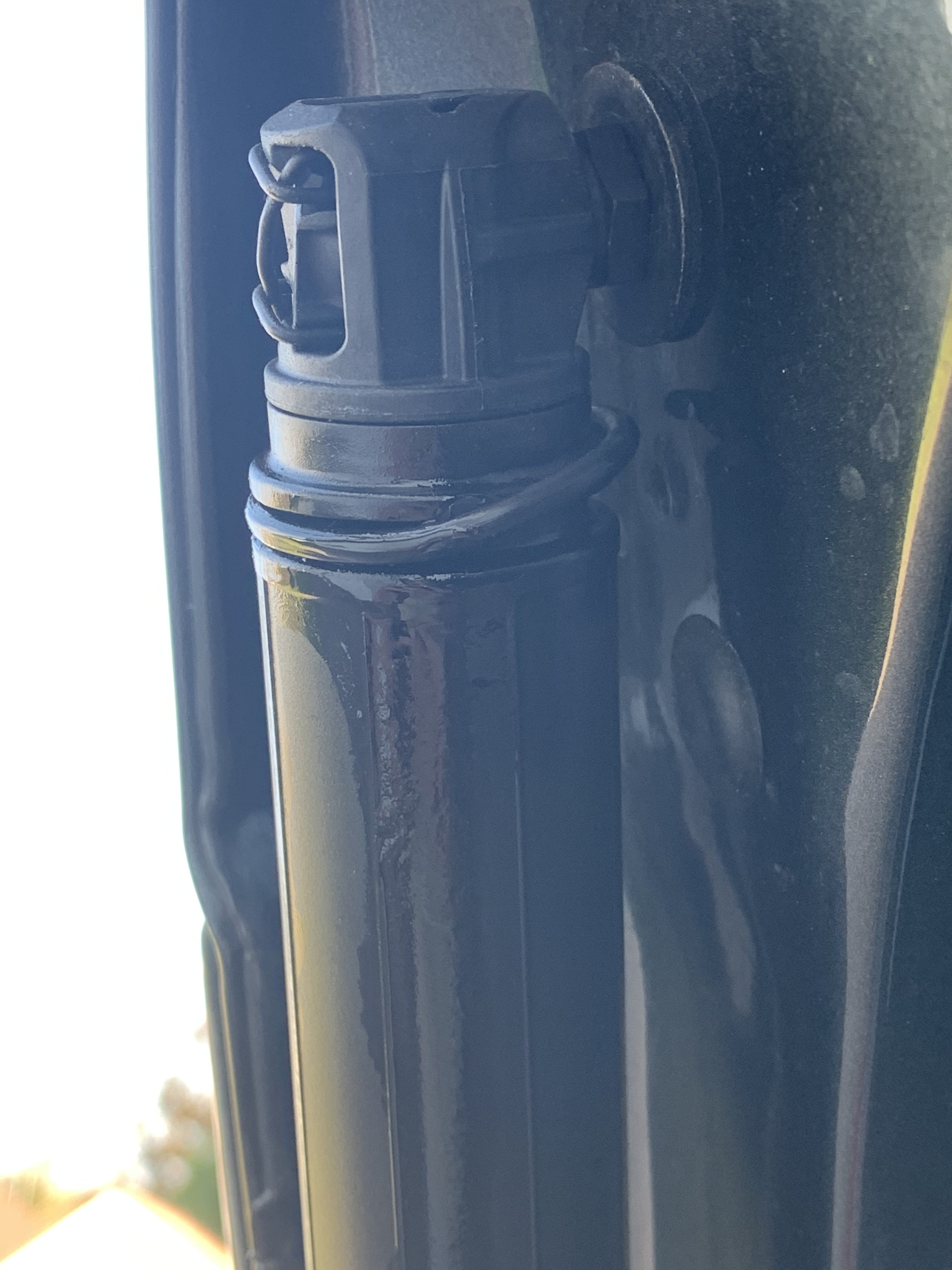 Electric Boot strut grommet coming off the groove - Skoda Karoq - BRISKODA