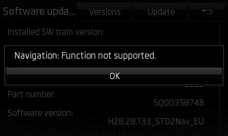 Satnav fail after map upgrade - Skoda Octavia Mk3 (2013 - 2020) - BRISKODA