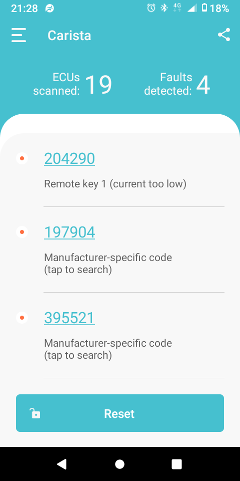 Codes 204290, 197904, 395521 & 01555 - Diagnostics & VCDS - BRISKODA