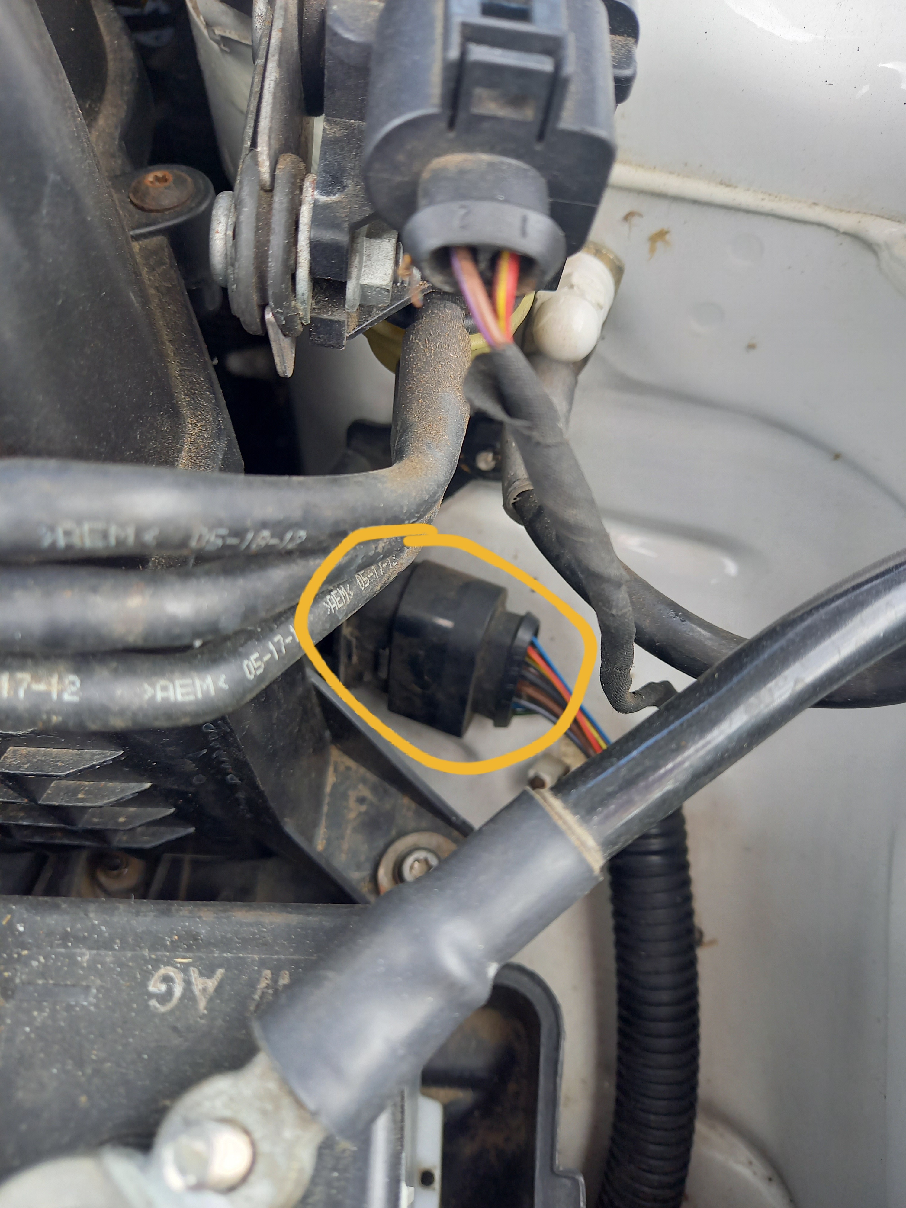 7317 - Load Signal from Alternator Term. DF - Skoda Fabia Mk2 (2007 ...