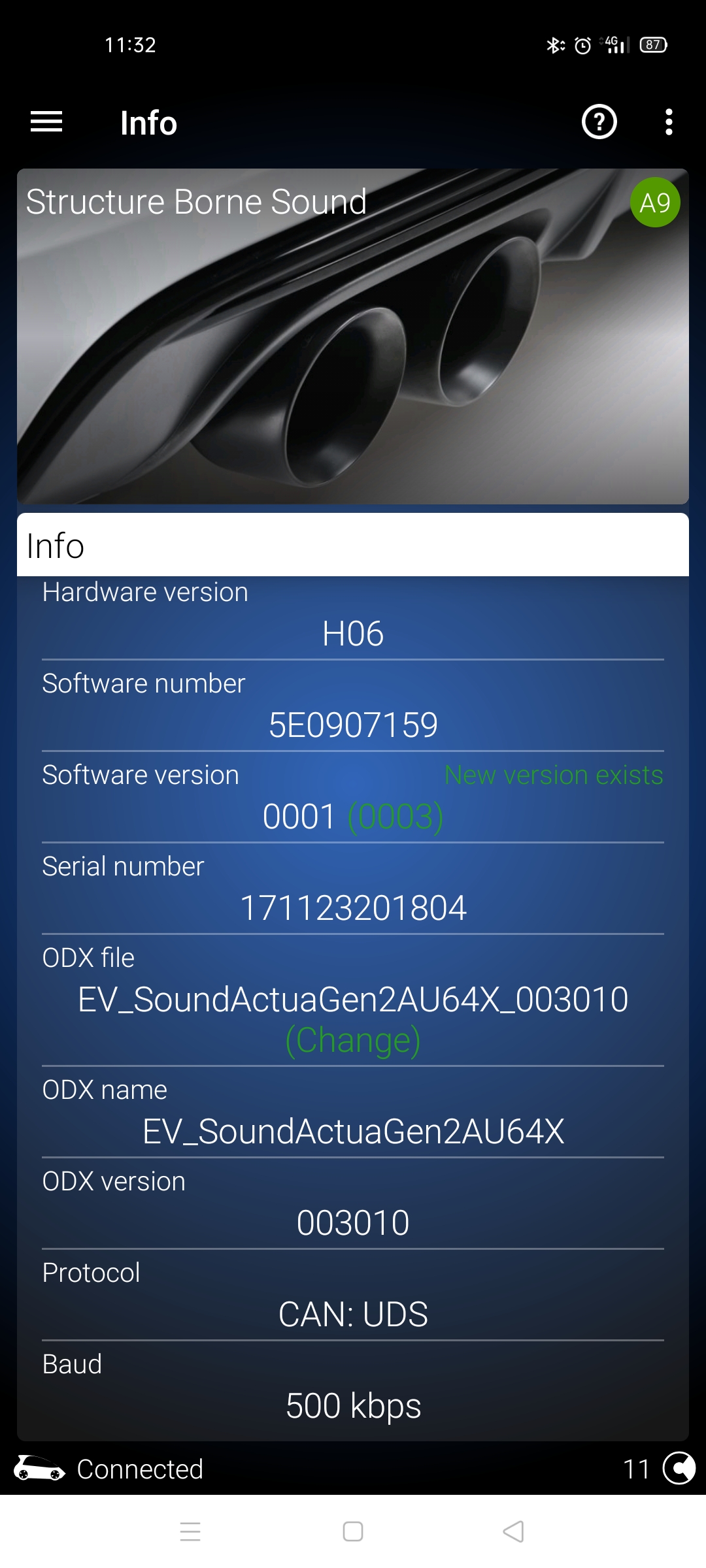 Vrs sound generator obd availability to turn it on? - Skoda Octavia Mk3 ...