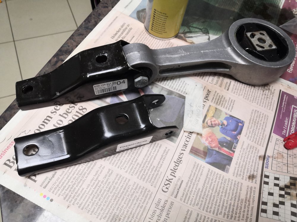 Don't use poly dog-bone mount bushes... - Page 2 - Skoda Fabia Mk3 ...