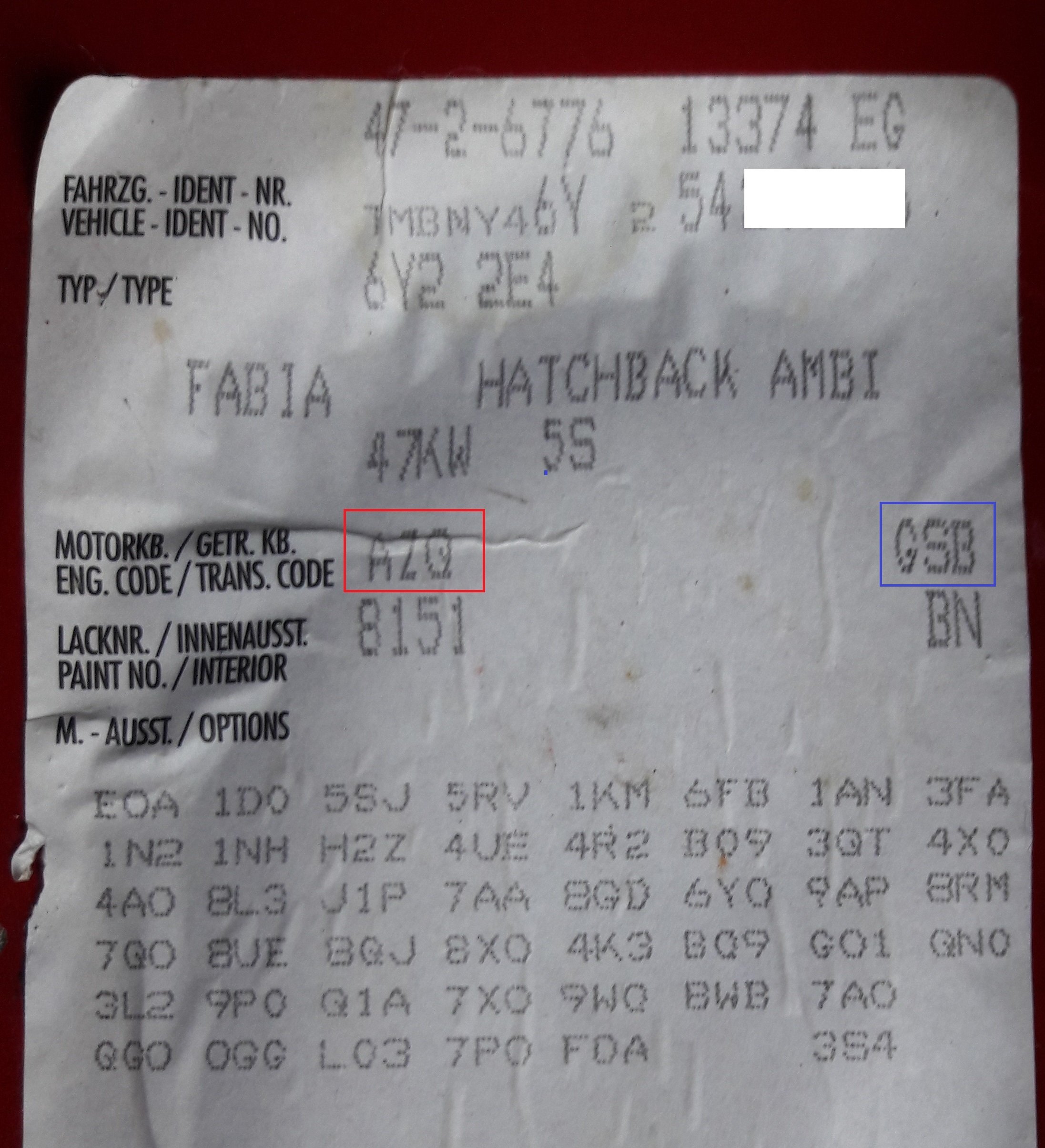Engine code and why it s useful to know Handy Topics Guides BRISKODA