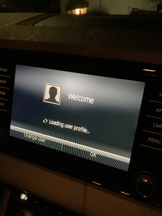 loading user profile - Skoda Karoq - BRISKODA