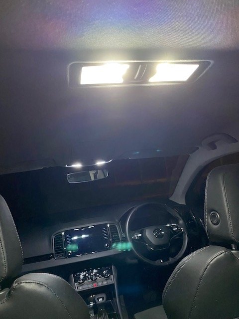 Interior and boot light upgrade - Skoda Karoq - BRISKODA
