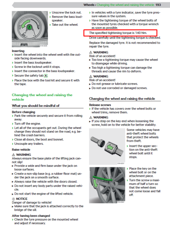 Jack Lifting Points - Skoda Octavia Mk4 (2020 > ) - BRISKODA
