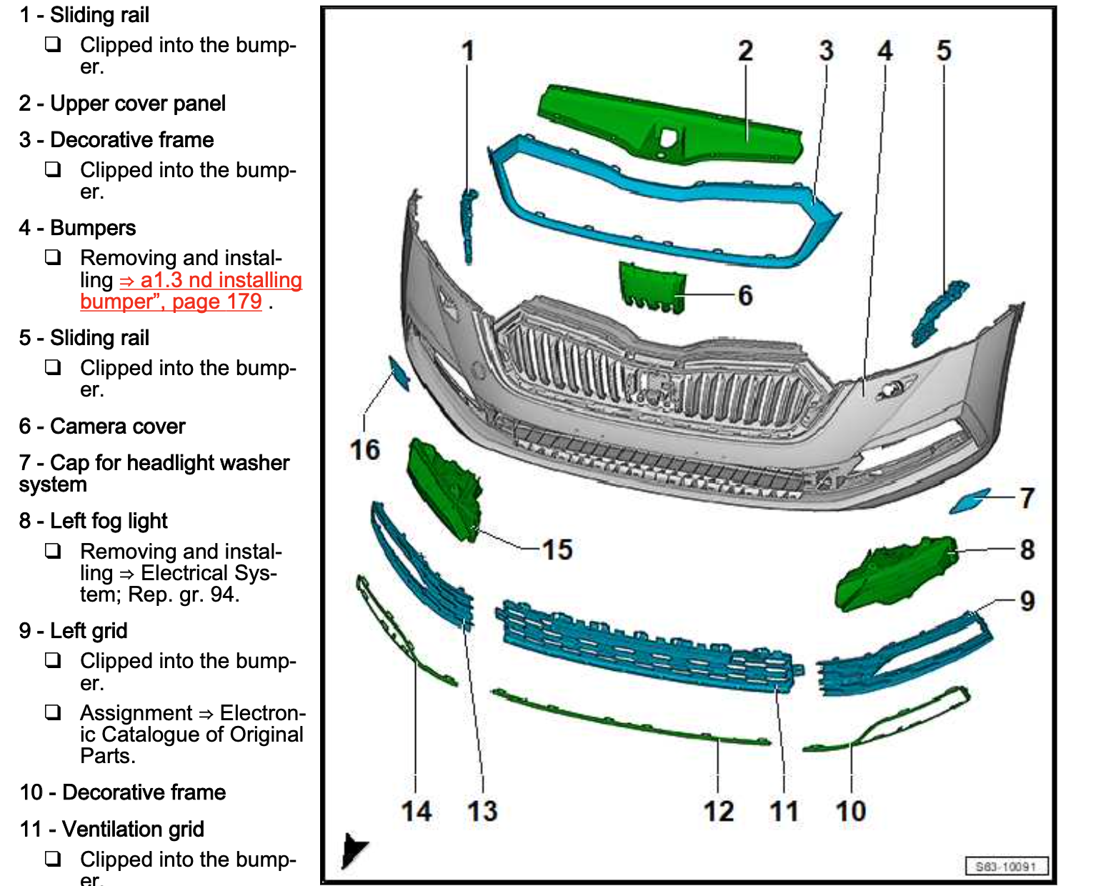 Radar / front assist cover broken - Skoda Octavia Mk4 (2020 > ) - BRISKODA