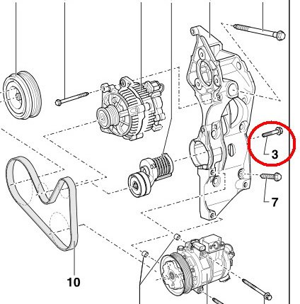 The car broke the belt tensioner screw twice, what is going on? - Skoda ...