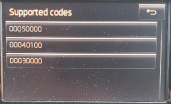 Škoda octavia MK3 Codes (FeC/SWaP) temporarily rejected - Skoda Octavia ...