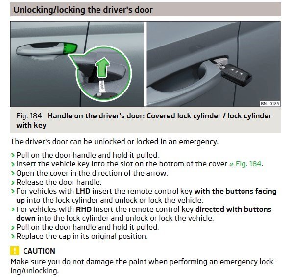 key fob battery - Skoda Fabia Mk3 (2014-2021) - BRISKODA