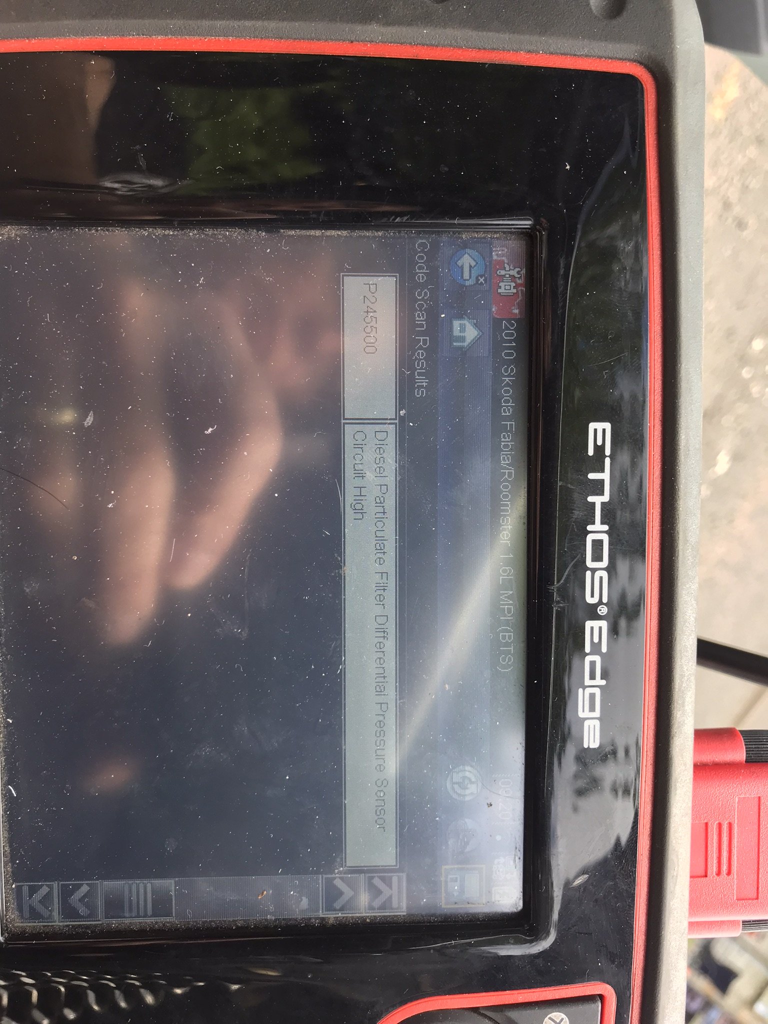 Fault Code P2455 Skoda Fabia Mk II 2007 2014 BRISKODA