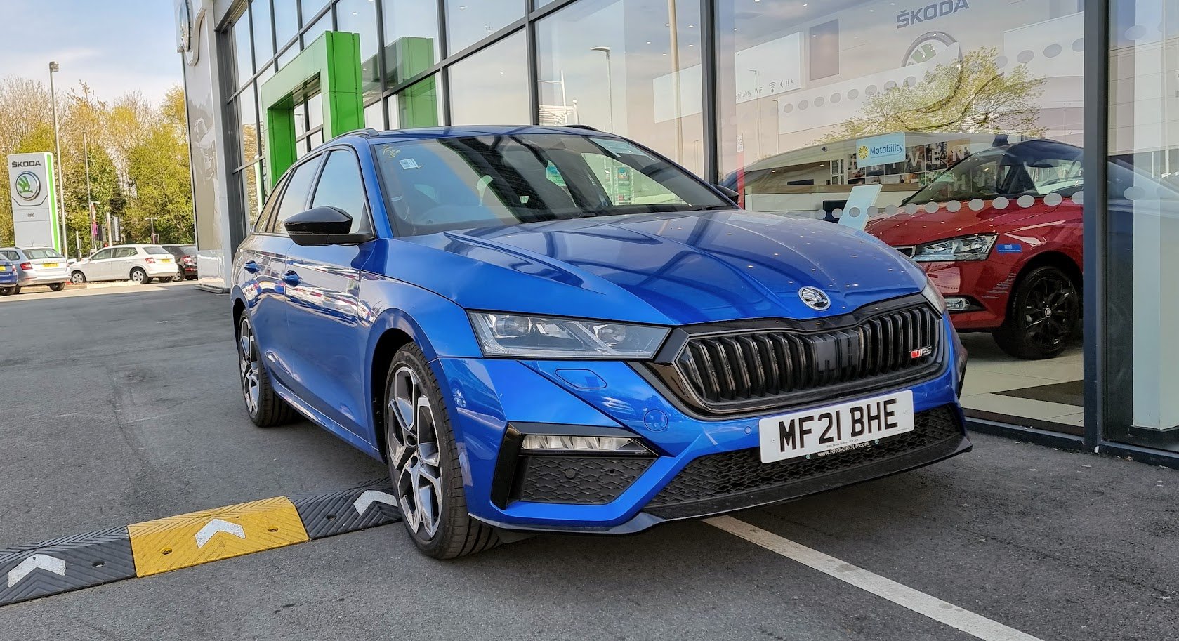 Energy Blue or Race Blue - Skoda Octavia Mk4 (2020 > ) - BRISKODA