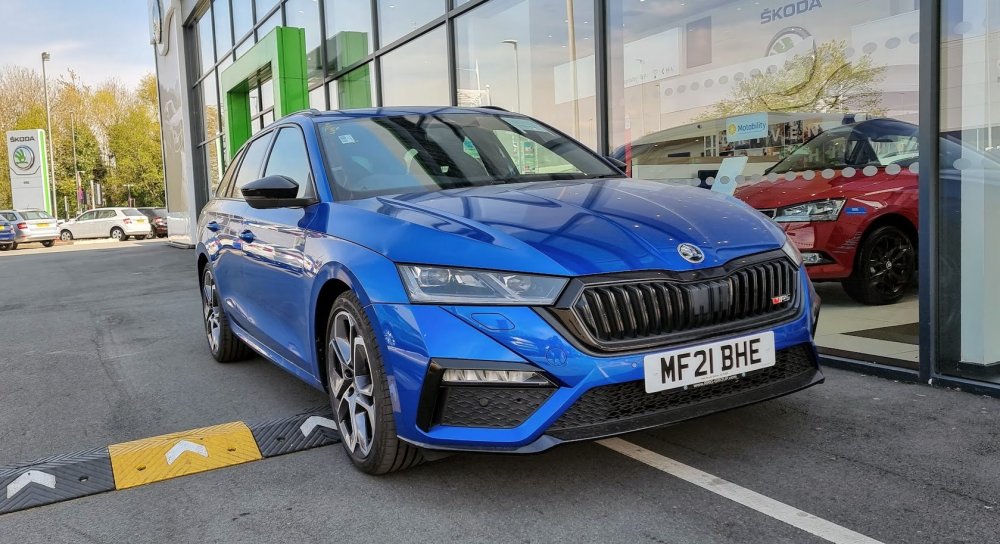 Energy Blue or Race Blue - Skoda Octavia Mk4 (2020 > ) - BRISKODA