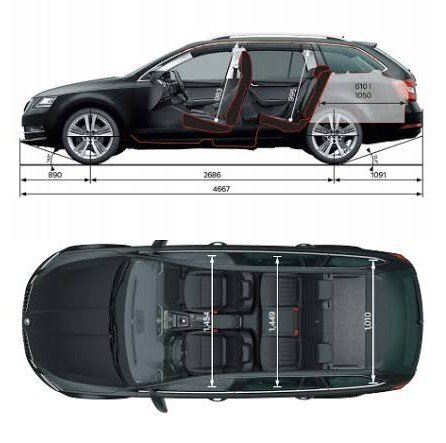 Superb Mk III Estate Boot Depth - Skoda Superb Mk3 (2015 - 2023) - BRISKODA