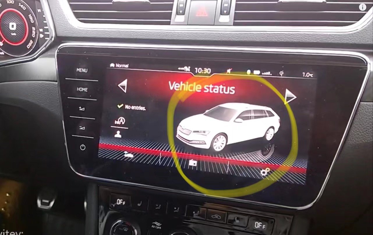 Vehicle status code - Skoda Superb Mk3 (2015 - 2023) - BRISKODA