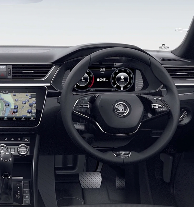 Skoda superb 2021 steering wheel store