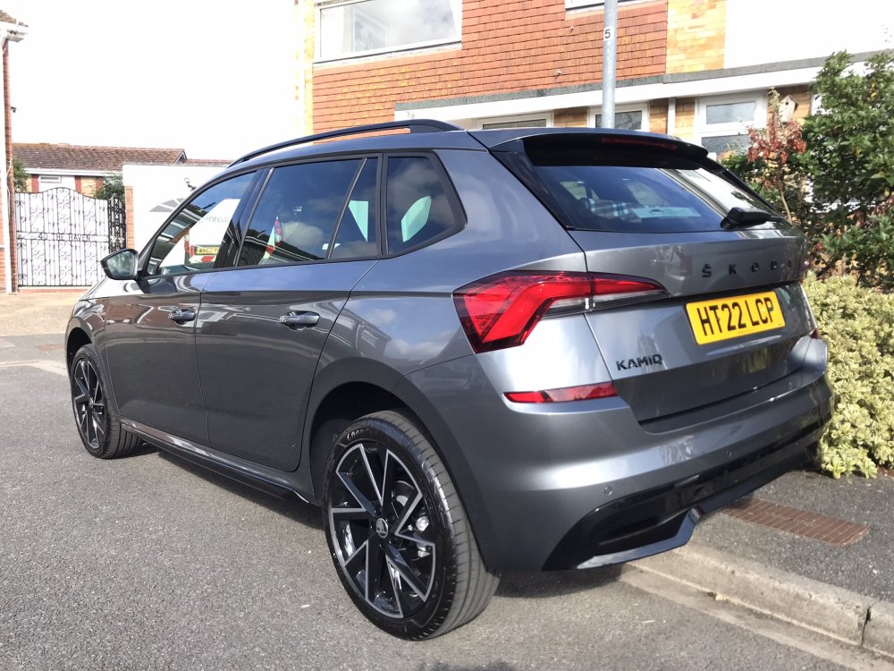 Skoda Kamiq Monte Carlo in Graphite Grey Metallic - Škoda Kamiq - BRISKODA