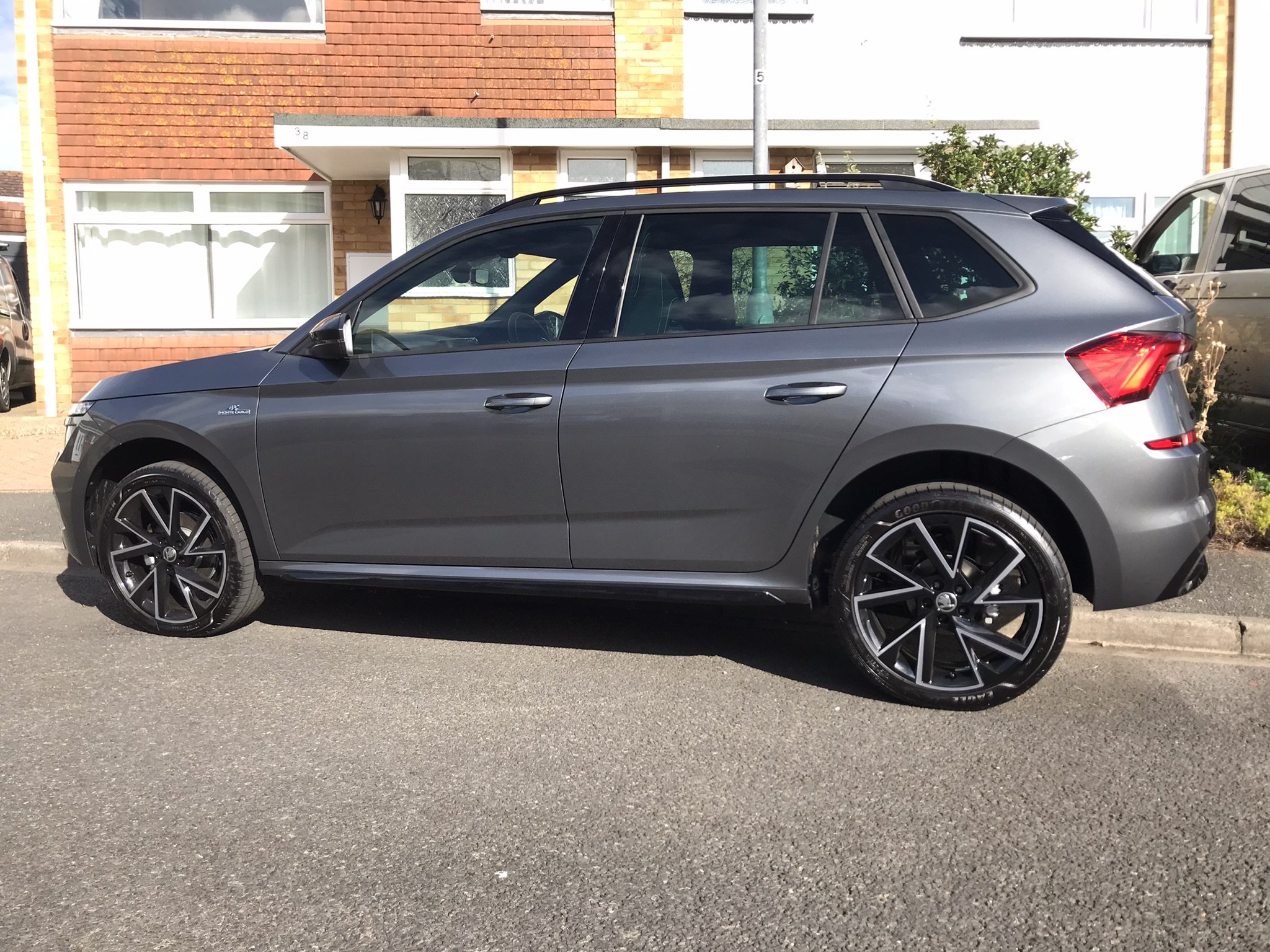 Skoda Kamiq Monte Carlo in Graphite Grey Metallic - Škoda Kamiq - BRISKODA