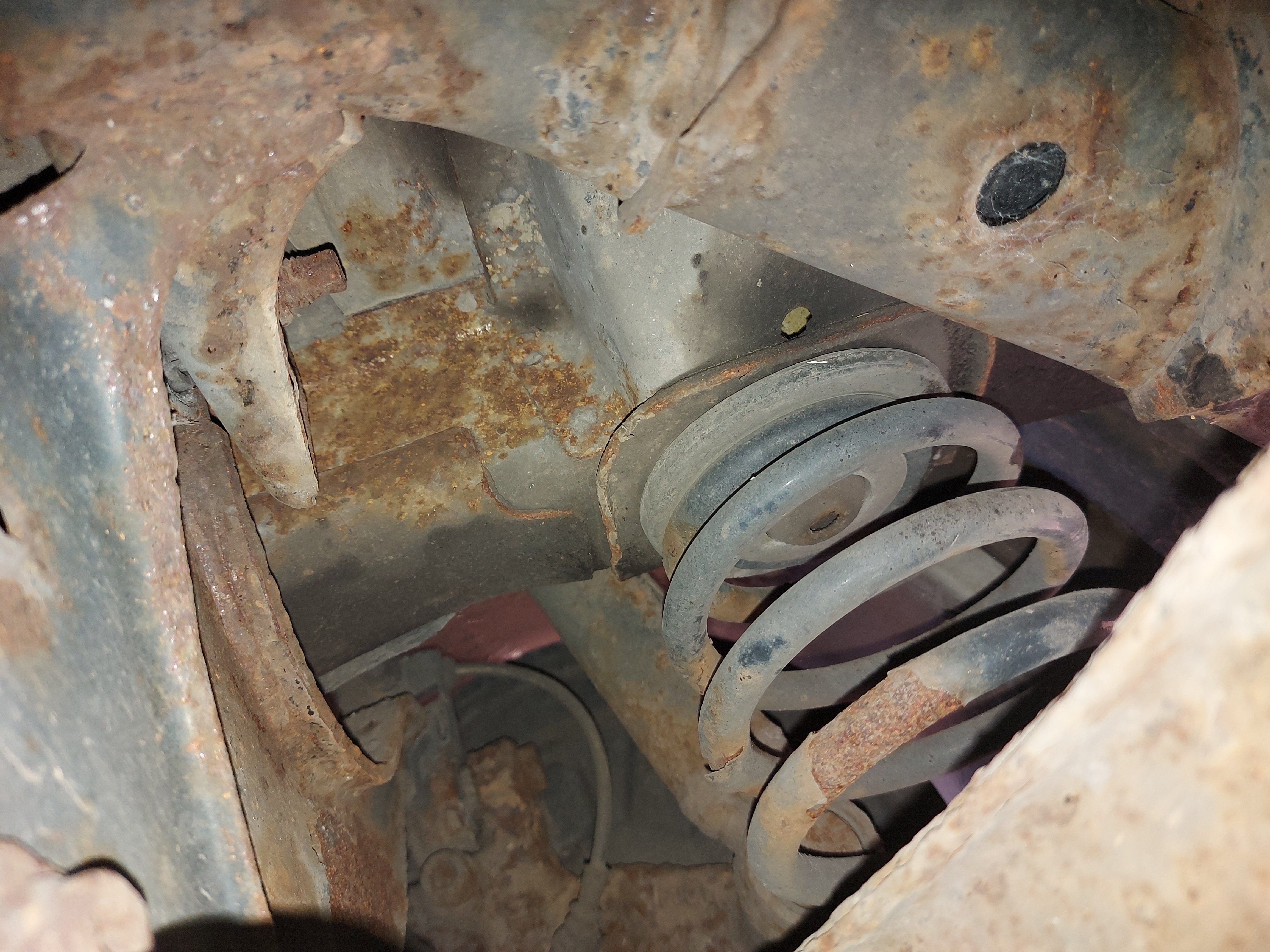 Rear subframe corrosion. - Skoda Superb Mk2 (2008-2015) - BRISKODA