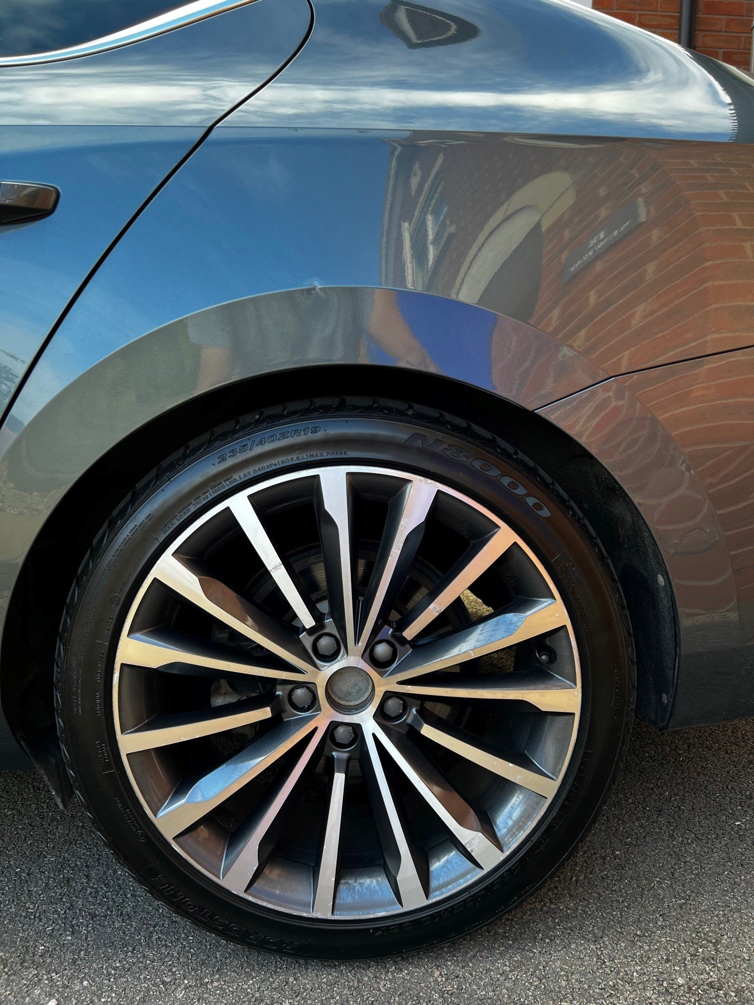 Rear Nearside Wheel Arch - Bodywork Damage - Midlands Bodyshop Recommendations? - Skoda Superb ...