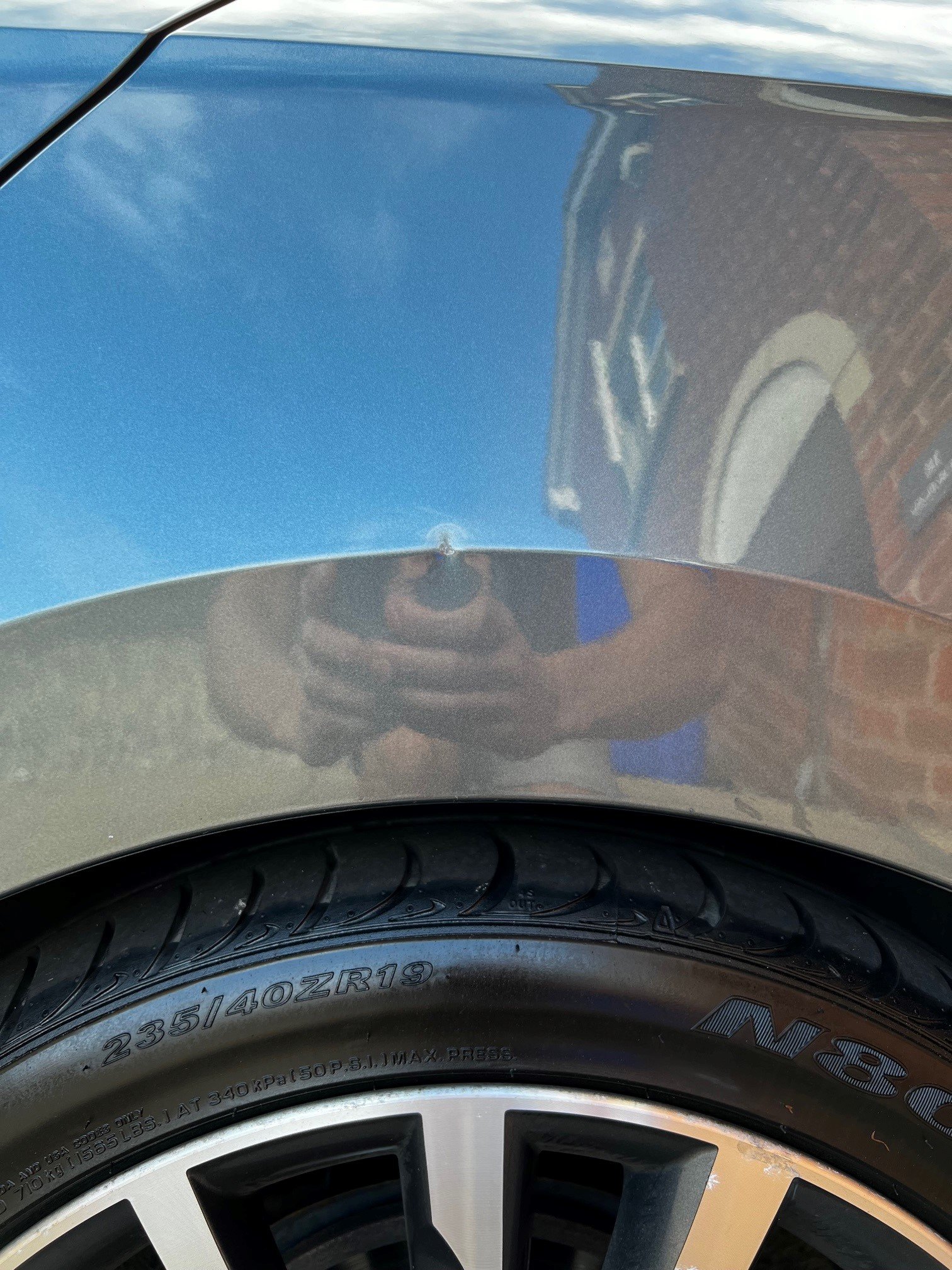 Rear Nearside Wheel Arch - Bodywork Damage - Midlands Bodyshop ...