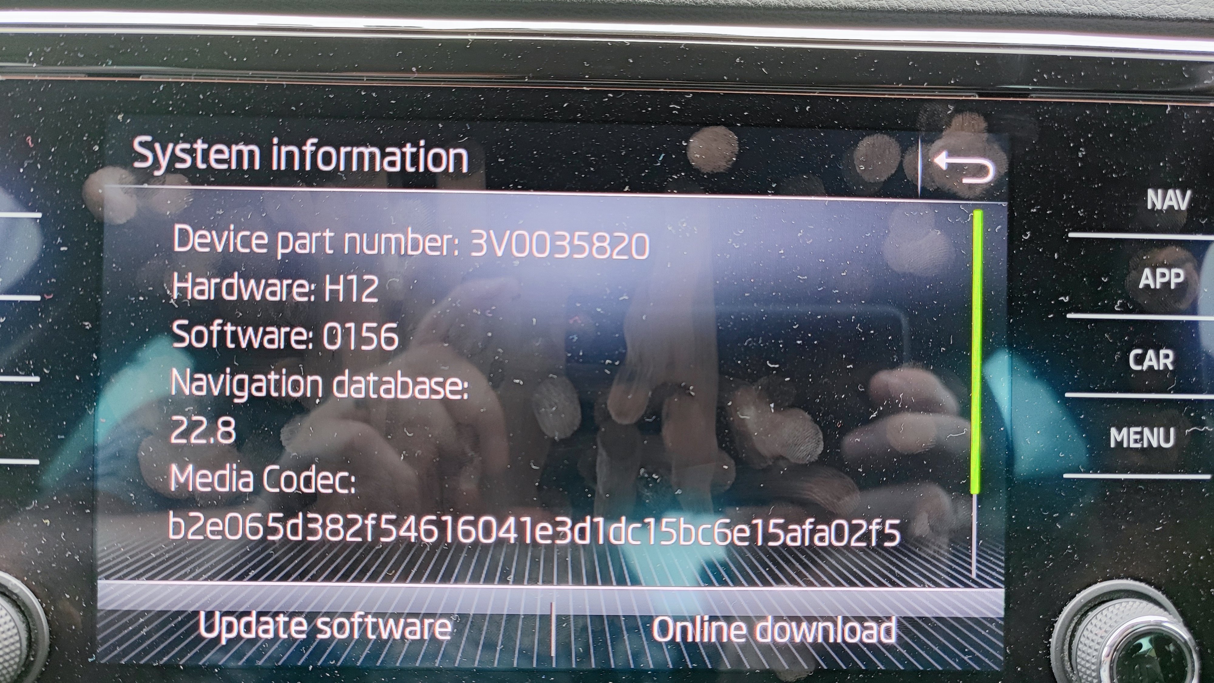 Software update - Skoda Superb Mk3 (2015 - 2023) - BRISKODA
